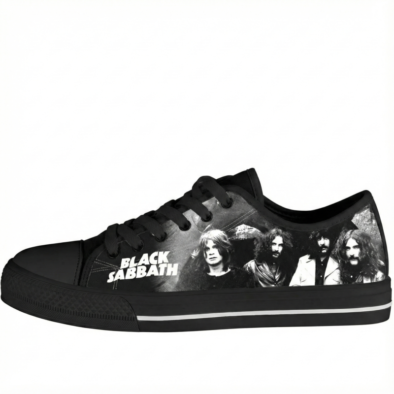 Heavy Metal Legends Edition | Black Sabbath Custom Shoes & Low Top ...